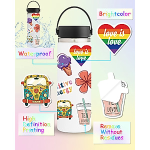 Sticker for Water Bottles, 300 Pcs/Pack Cute Vinyl Waterproof Vsco Laptop Stickers for School Students Gifts Classroom Teachers Prizes Stickers for Kids Teens Girls