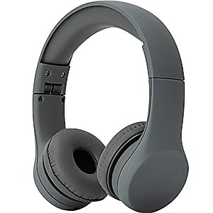 Snug Play+ Kids Headphones with Volume Limiting for Toddlers (Boys/Girls) - Grey
