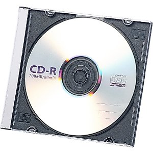 Direct Corporate Design 80 Min 52x 700 MB CD-R with Slim Jewel Case