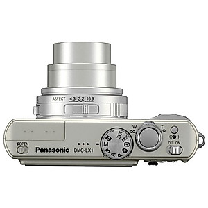 Panasonic Lumix DMC-LX1S 8MP Digital Camera with 4x Image Stabilized Optical Zoom (Silver)