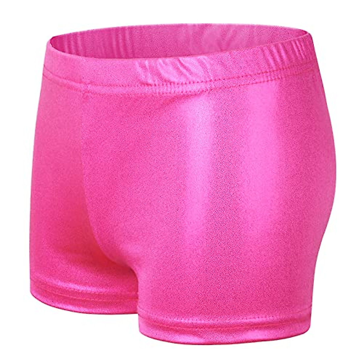 synia Toddler Girls Glitter Ballet Dance Shorts Bike Short Breathable Playgrounds Gymnastics Shorts Pants Girl Under Pants Hot Pink