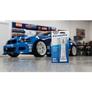 Permatex 80345 White Lithium Grease, 1.5 oz.