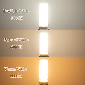 Noobibaba GU24 LED Light Bulb, GU24 T2 Light Bulb 1500lm Warm White 3000K, Spiral mls18guww 18W 23W CFL Light 100W Incandescent Equivalent Replacement 4-Count