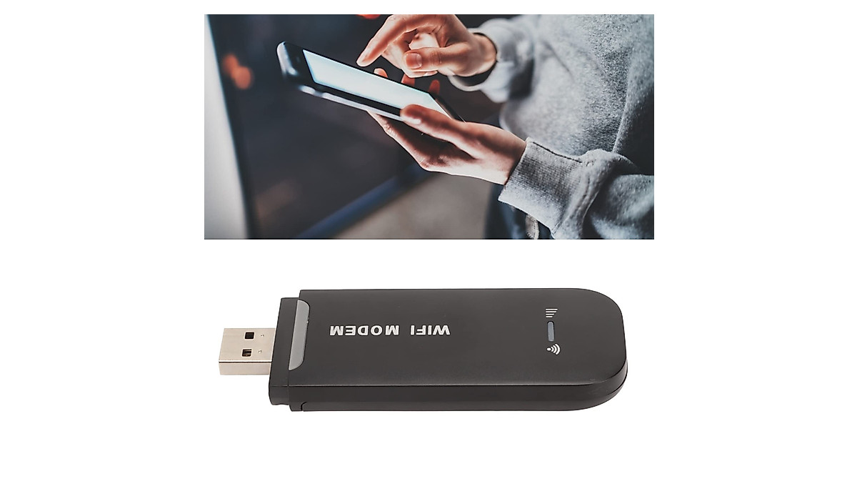 4G Mobile WiFi Router - Portable USB Hotspot for 10 Devices