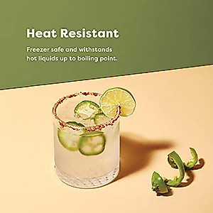 TOSSWARE Reserve 16oz Wine Set of 4, Premium Quality, Tritan Dishwasher Safe & Heat Resistant Unbreakable Plastic Cocktail Glasses, 4 Count (Pack of 1), Stemmed