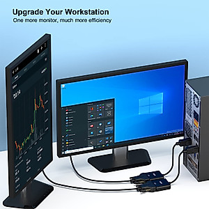 BENFEI DisplayPort to DVI, Gold-Plated DP to DVI Adapter (Male to Female) Compatible for Lenovo, Dell, HP and Other Brand