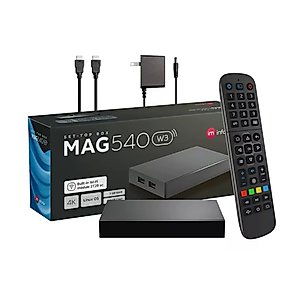 2023 Mag 540W3 4K, Built-in Dual Band 2.4G/5G WiFi, HDMI Cable (Much Faster Than Old Mag 324w2, 424W3, 524w3 and 522w3) Black