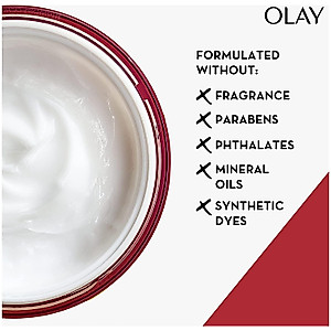 Ultra Rich ΟΙay Hydrating Moisturizer Face Cream FRAGRANCE FREE - 1.7oz (PACK OF 2)