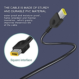 170W AC Laptop Charger for Lenovo ThinkPad P73 P50 P51 P52 W540 W541 P15v P16v T15p, for Lenovo Legion Y7000 Y540 Y545 Y720 Y730 ADL170SCC3A SA10R16886 20V 8.5A Power Supply Adapter
