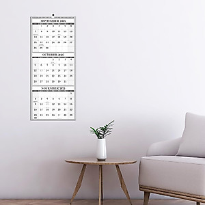 2023-2024 Wall Calendar – Apr.2023 - Jul.2024, 3 Month Calendar Vertical Display, 3-Month Wall Calendar 2023-2024, 11" x 26", Large Monthly Calendar, Lay- Flat, Holidays, Blocks, Perfect for Planning