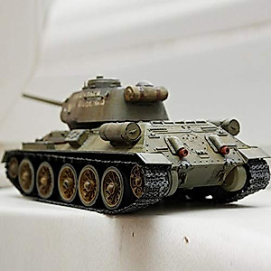 AEVVV T-34-85 Soviet WWII Medium Tank Russian Model Kits Scale 1:35 Assembly Instructions in Russian Language