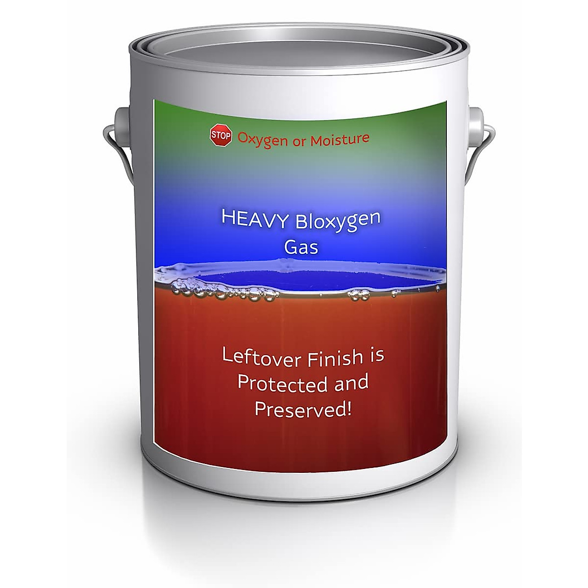 Bloxygen Preserver with Plow and Spout, 2 Cans 0.41 oz. of 100% Natural Argon Gas, Inert Gas Can Preservation System for Paint/Auto Chemicals/Varnish/Food & Wine Preserver, Home Improvement