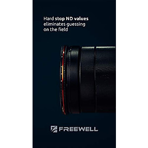 Freewell 82mm Threaded Hard Stop Variable ND Filter Standard Day 2 to 5 Stop