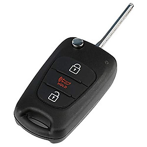 Key Fob fits 2012-2014 Kia Rio / 2010-2013 Kia Soul Keyless Entry Flip Remote (NYOSEKSAM11ATX)