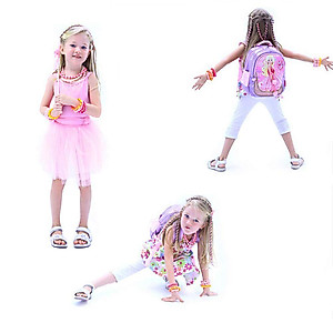 18 Pcs Hair Styling Twister Clip for Girl Women,ZXK CO Braided Rubber Hair Band Twist Barrette Spiral Spin Hair Tool Accessories Elastic Hair Rope Cute Hairband