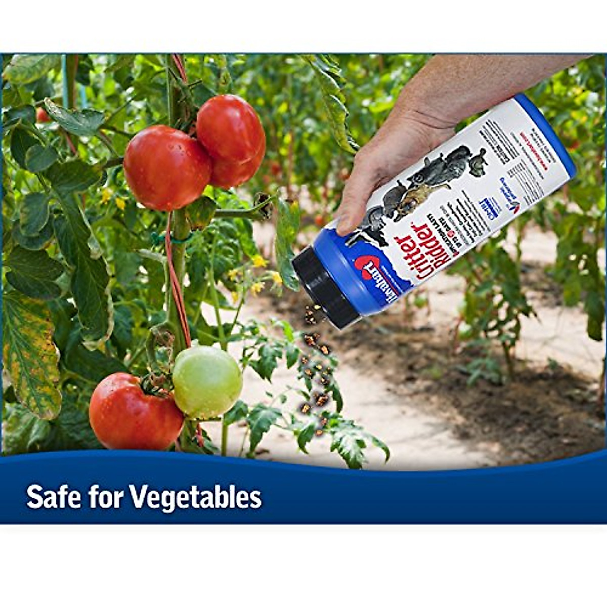 Havahart 3142 Critter Ridder Animal Repellent Granular Shaker, 2-Pound