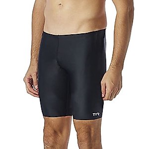 BOYS' DURAFAST ONE JAMMER SWIMSUIT, 24, Black