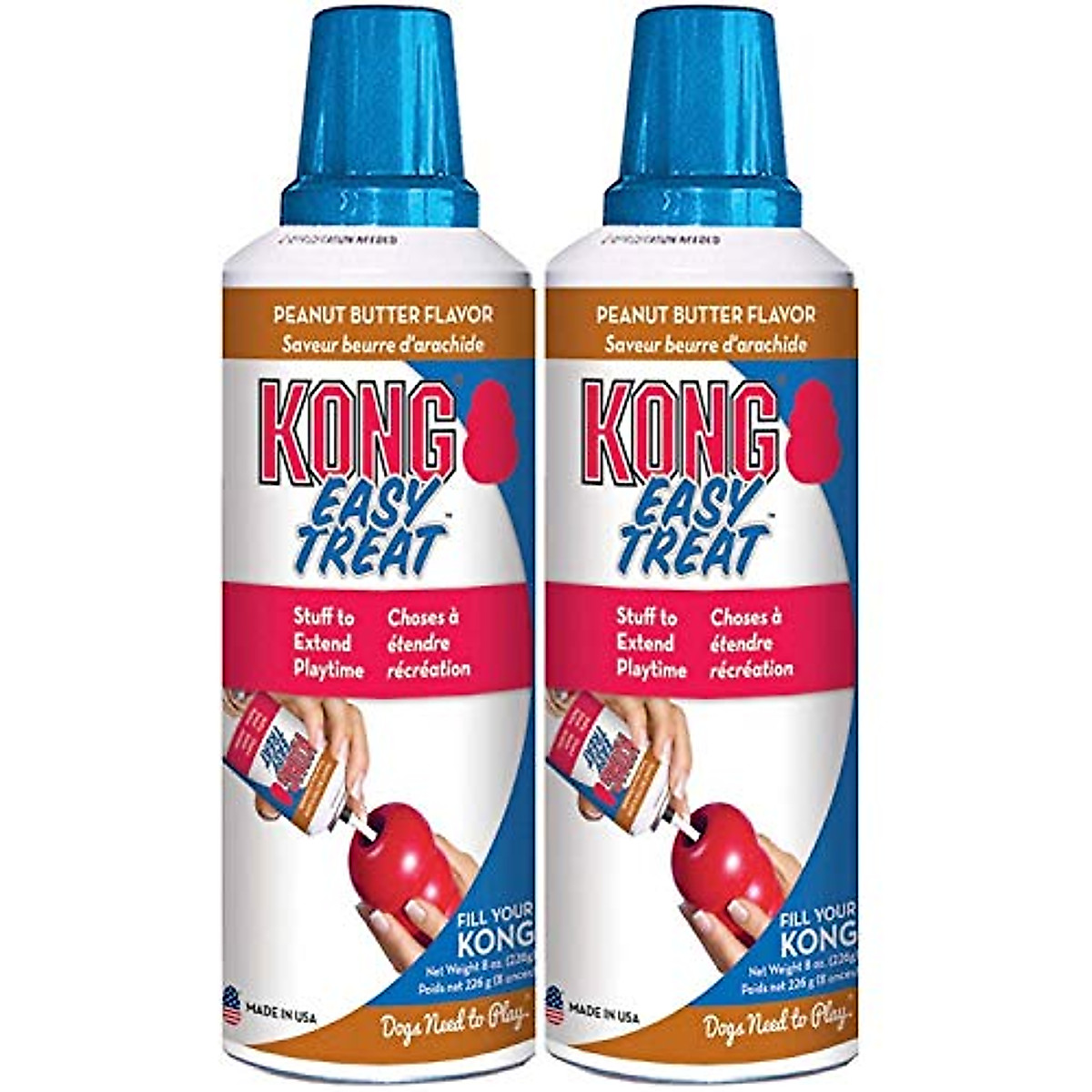 Kong Peanut Butter 8oz Pack of 2