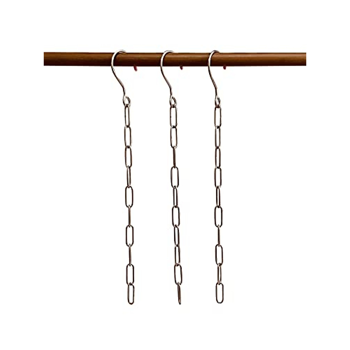 HAIZLUOP Metal Clothes Hanger - T Shirt Hangers - Closet Hangers Space Saver - 3 Pack - Silver