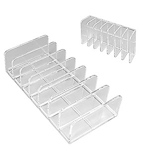 Makeup Organizer, Compact Makeup Palette Organize, for Bathroom Countertops, Vanities, Cabinets, Sleek Modern Cosmetics Storage Solution for - Eyeshadow Palettes, Contour Kits, Blush