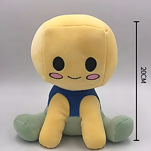 Blox Buddies Plush, 7.8" Blox Buddies Noob Buddy Plushie Toys for Fans and Friends Beautifully Plush Doll Gifts (Noob Buddy)