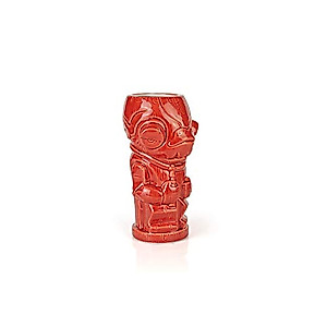 Geeki Tikis Star Wars Admiral Ackbar Mug | Official Star Wars Collectible Tiki Style Ceramic Cup | Holds 19 Ounces
