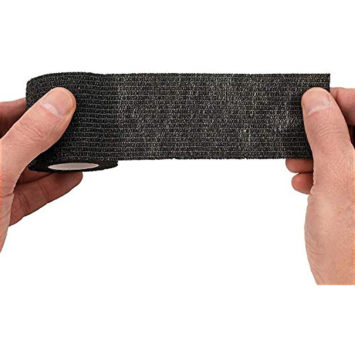 Tattoo Sensi Wrap Grip Cover BISIBITA2 Self Bandage Rolls Sports Adherent Tape 2 inch x 5 Yards, Pack of 24 (Black)