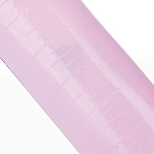 120Ml Applicator Bottle Hair Colour Brush Hair Oil Bottle with Graduated Brush Applicator Bottle Comb Root Comb Salon Hair Coloring Tool (2 Pack Purple)