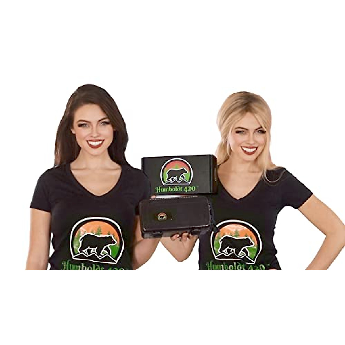 HUMBOLDT 420 HEI Locking Storage Box 100% Airtight Box Waterproof Storage Box Medicine Box Lunch Box with Lock Home Travel Boat Hiking Skiing - Camping Great Gift - Happy Camper SOLO