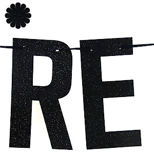 Black Glitter Holy Shit You're 18 Banner, Time to Adult, Cheers to 18 Years, Happy 18th Birthday Anniversary Birthday Party Decorations