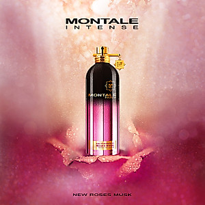 MONTALE Extrait De Parfum Spray, Intense Roses Musk, 3.4 Fl Oz