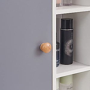 Vanity Desk Set with Mirror Hidden Storage,5 Drawers, Vanities Dressing Makeup Table with 3 Storage Cabinet, Vanity Set for Bedroom Studio White