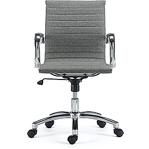 Everell Fabric Staples 24328567 Managers Chair Grey