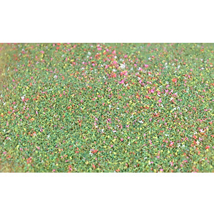 War World Scenics 2mm Summer Flower Meadow Static Grass 100g – Railway Modelling Wargaming Terrain Model Diorama