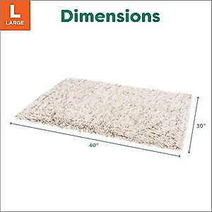 Furhaven Waterproof Throw Blanket for Dogs & Indoor Cats, Washable - Shaggy Plush Calming Long Faux Fur & Velvet Dog Blanket - Driftwood, Large