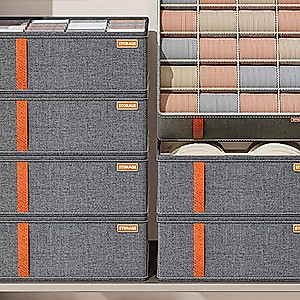 Lerpwige Drawer Storage Box Closet For Underwear Socks Pants Clothing Organization Cabinet Organizers Compartment Trousers Storage Box