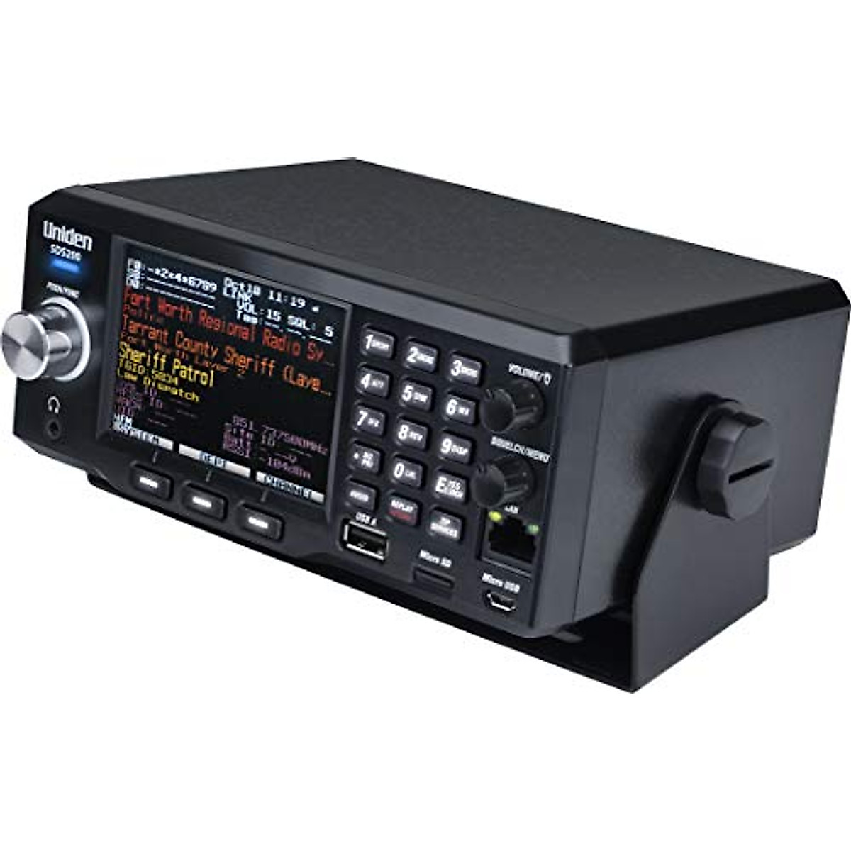 Uniden SDS200 Advanced X Base/Mobile Digital Trunking Scanner, Incorporates The Latest True I/Q Receiver Technology, Best Digital Decode Performance in The Industry
