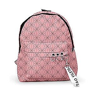 Kooku Luuly Demon Slayer Tanjirou Nezuko School Bag Small backpack laptop bag hiking bag (Kamado Nezuko), 11.4x4.7x13.7inches