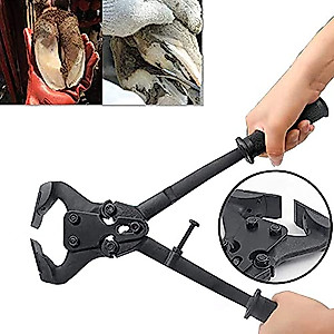 Farrier Nippers for Goats Horses Hoof Trimmers Tools Multifunction Cow Hoof Trimmer Steel Hoof Trimmer Cutter Horse Farrier Trim Tool Nail Cleaning for Farm Cattle Hog Horse