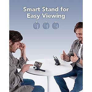 GOWATT All-in-one 10000mAh MagSafe Compatible Battery Pack, Fast Charging, Portable Power Bank with Foldable Stand, Magnetic Power Bank, Compatible with iPhone 15/14/13/12, Apple Watch and AirPods