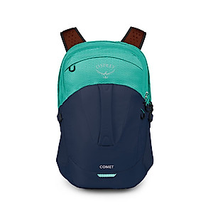 Osprey Comet Laptop Backpack, Reverie Green/Cetacean Blue