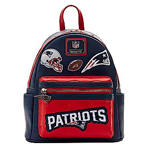 Loungefly Backpack NFL: New England Patriots Backpack with Patches