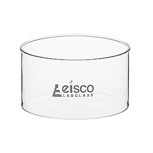 EISCO Crystallizing Dish, 500ml - Flat Bottom, No Spout - Borosilicate 3.3 Glass - Laboratory, Kitchen, Crafts