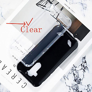 Pack Cover for Gigaset GX290 Plus (6.10") Case IJTYHF Soft Silicone Case Bumper Shell 2 Pack+ 2 Pack Tempered Glass 9H Screen Protector Protective Film, Transparent Protective TPU Cases