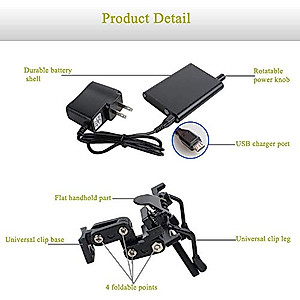 CARESHINE Portable Dental Headlight， Black LED Head Lamp for Surgical Medical Binocular Loupes with Protection Case