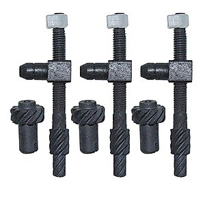 AUMEL Chain Adjuster Tensioner Screw Kit 3Pcs For Husqvarna 455 Rancher, 455, 460 Chainsaw Replace 575260403.