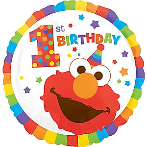 Anagram Party Supplies 1st Birthday Cookie Monster Elmo and Friends Balloon Bouquet