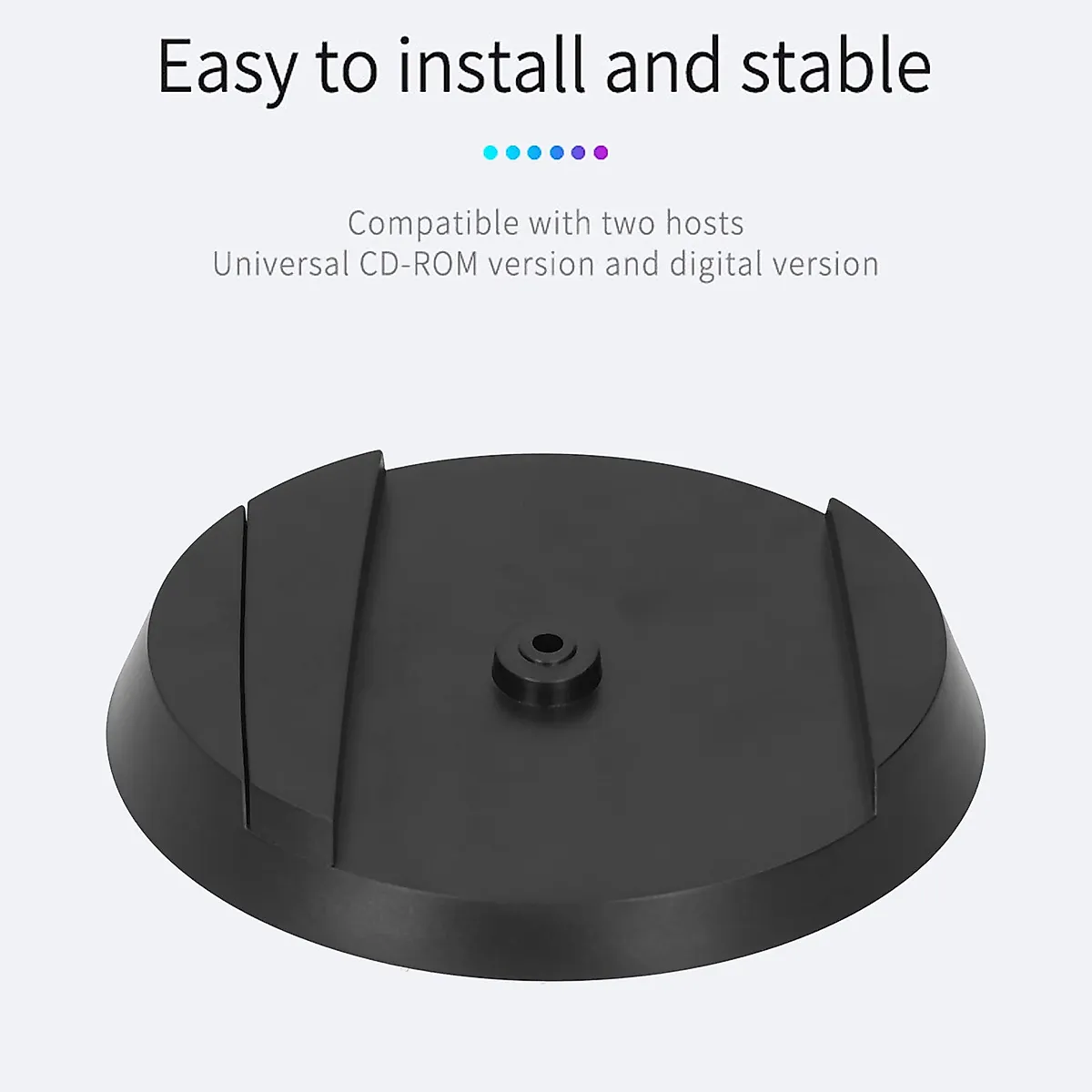 Salaty PS5 Base, Professional Original Vertical Stand Accessory 2 in 1 for CD‑ROM Version and Digital Version