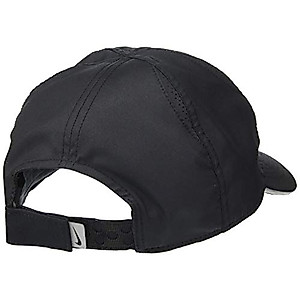 NIKE Women's Featherlight Running Cap, Black, Misc