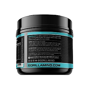 Gorilla Mode EAAs - Essential Amino Acids to Support Muscle Building, Enhanced Recovery, and Protein Synthesis/Use Before, During, or After Your Workout / 489 Grams (Bombsicle)